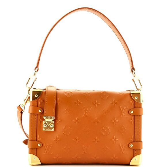 Louis Vuitton | Bags | Louis Vuitton Side Trunk Handbag Debossed ...